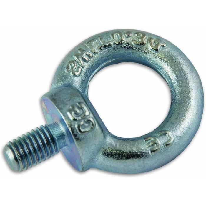 Anneau de levage mâle en acier zingué M20 1200kg - CHAPUIS - 900/20Z ...