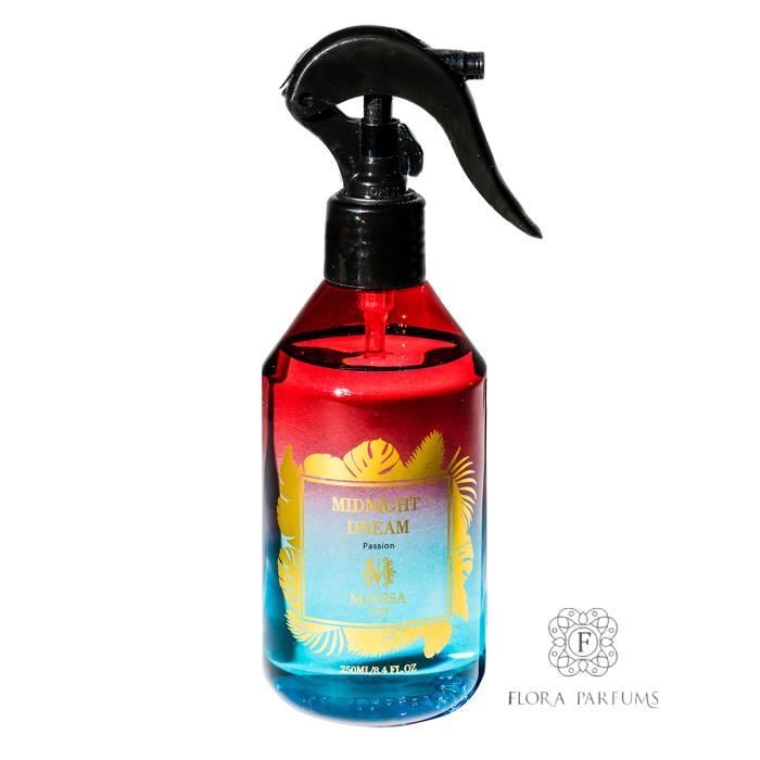 SPRAY TEXTILE – PARFUM D’AMBIANCE – MIDNIGHT DREAM - 250ml – MAISSA ...