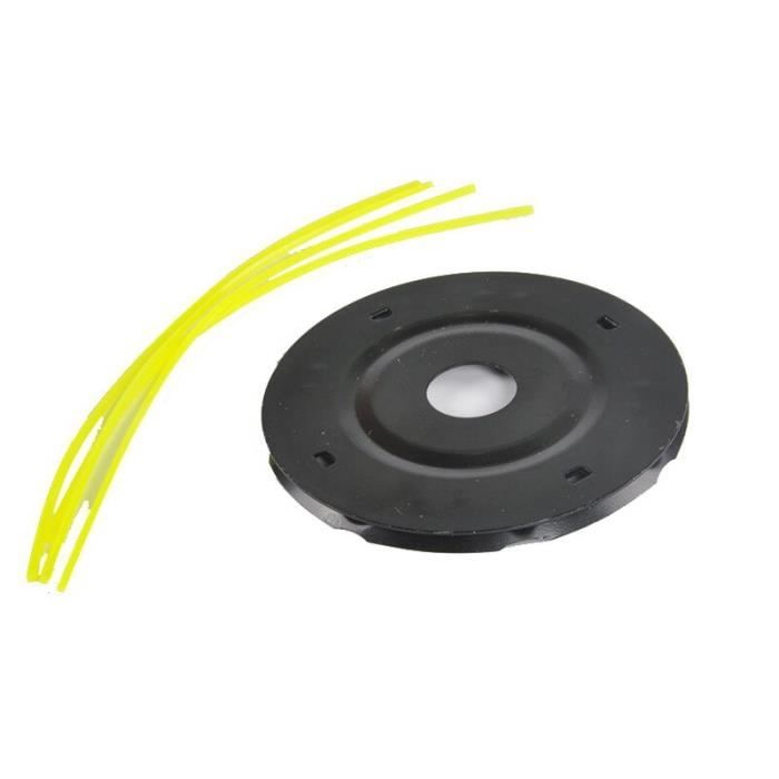 Tondeuse,Tête de coupe herbe universelle en fer, avec 4 lignes, brosse ...