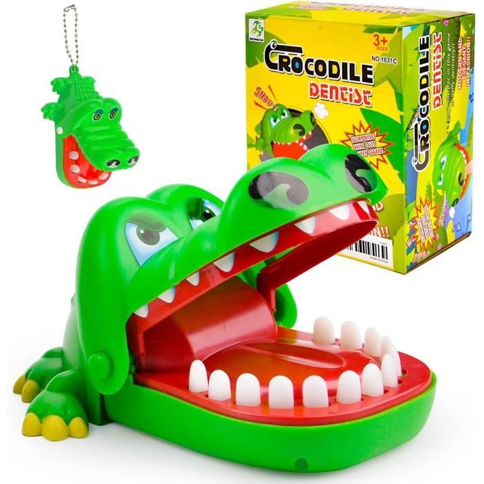 Jeu De Jouets De Crocodile Pour Enfants | Jouets Classique De Dentiste De Crocodile De Morsure ...