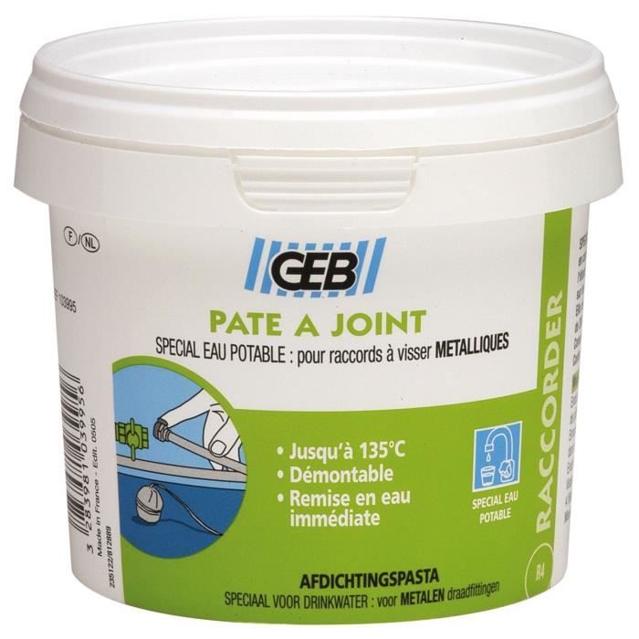 Pâte À Joints Pour Raccords À Visser Métallique - Pot De 500G - Spécial ...