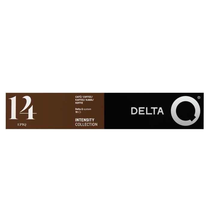 Delta Q - EpiQ n°14 - 10 capsules compatible uniquement machines Delta ...