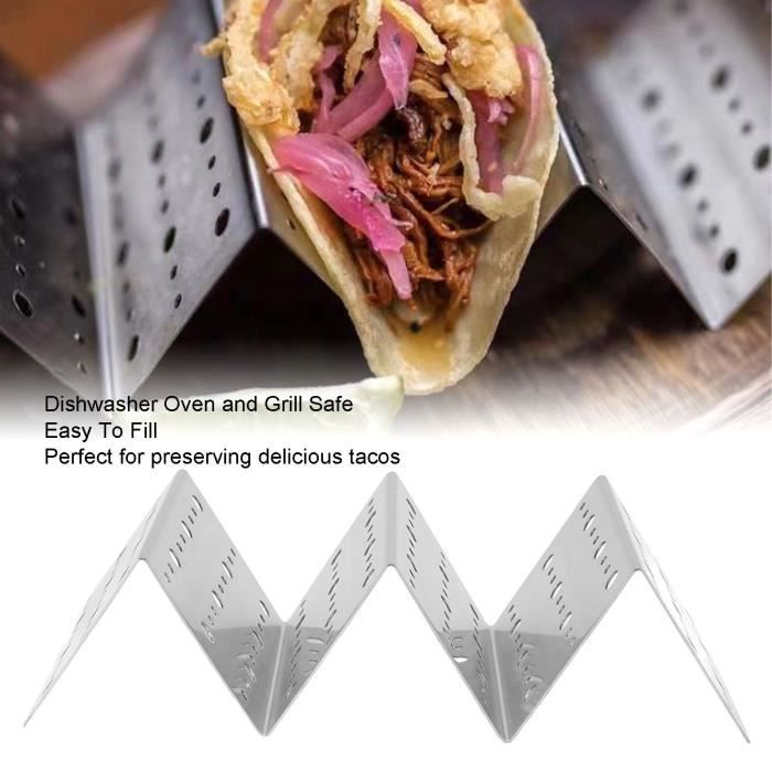JNG Support Taco Inox - Plateau Réversible 2-3 Tacos - Lave-Vaisselle ...