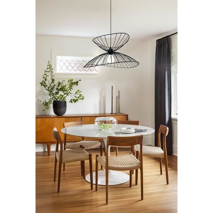 Lampe Vertigo 100% Métal Métal Noir 50Cm, Suspension Vintage Vertigo ...