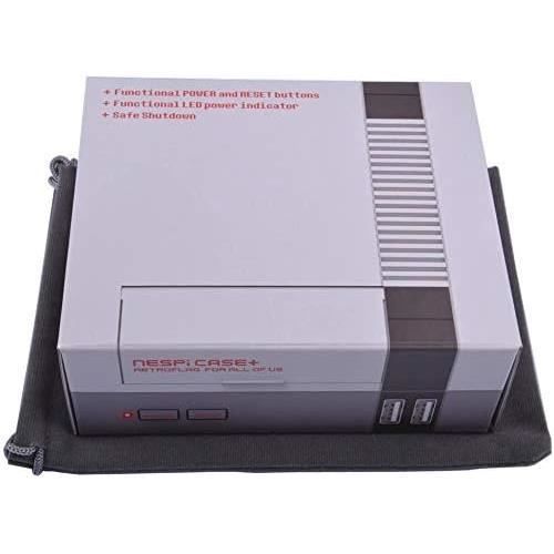Boîtier Retroflag Nespi Case + - GeeekPi - NESPI CASE+ - Plastique ...