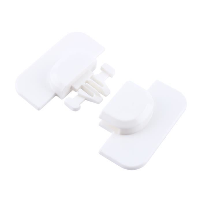 Serrure enfant sécurité meuble frigo porte réfrigérateur - KEENSO - Blanc - Enfant - Cdiscount ...