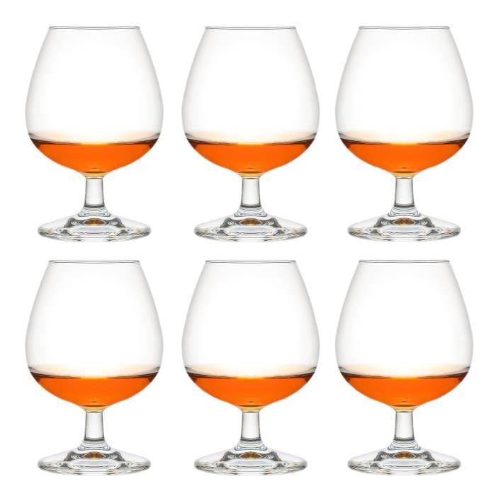 Verre à apéritif Venya Brandy de Libbey - 370 ml / 37 cl - 6 pièces - Verre à cognac - Passe au ...