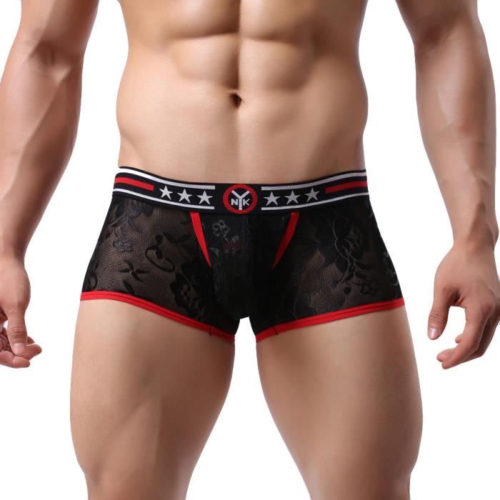 Sous Vetement Dentelle Homme