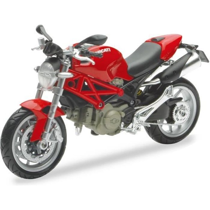 Miniature Moto - NEWRAY - Ducati Monster 1100 - 1/12 - 17 cm - Rouge ...