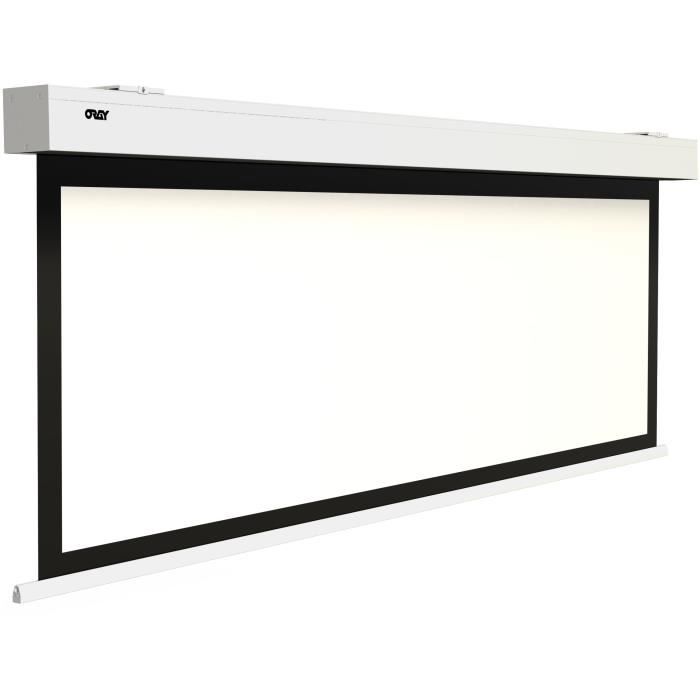Ecran de projection Oray Ecran motorisé Square HC - Cdiscount TV Son Photo