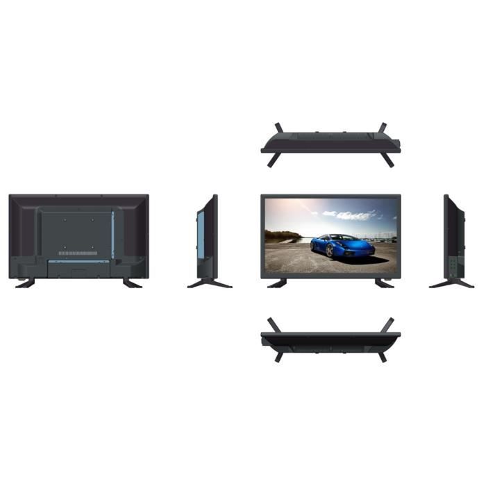 Seeview Téléviseur HD 21,5 pouces Seeview DVB-T2 S2 - Cdiscount TV Son ...