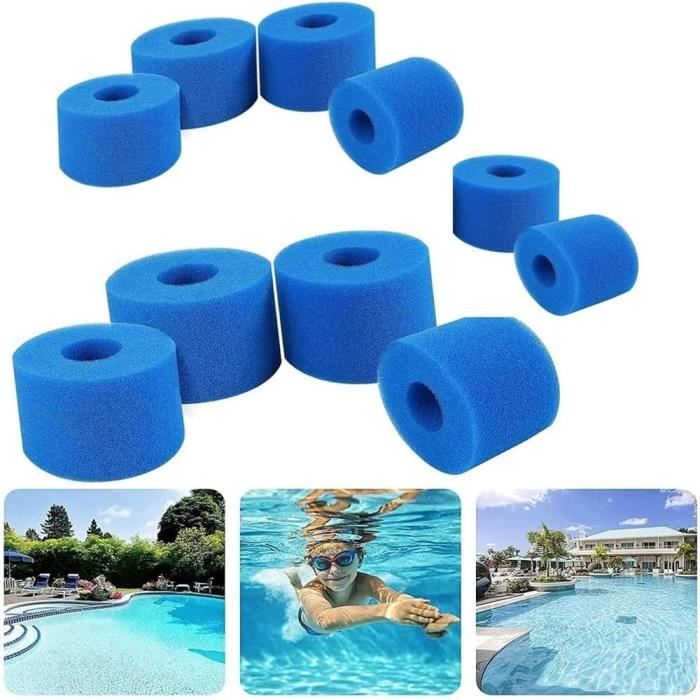 YOJAY Lot de 10 Cartouches éponge pour Bestway Filtre de Piscine Taille ...