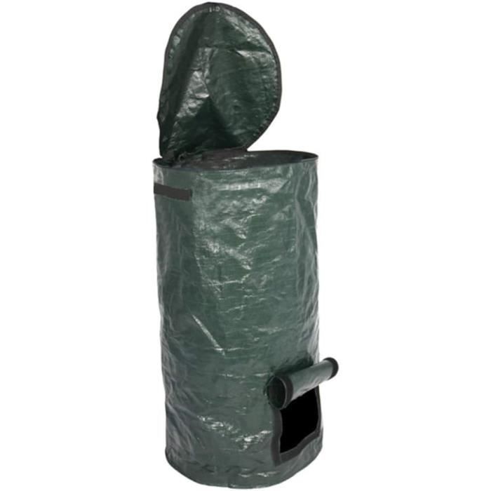 Lot De 2 Sacs À Compost En Polyéthylène Pour Compostage De Jardin, Sac ...