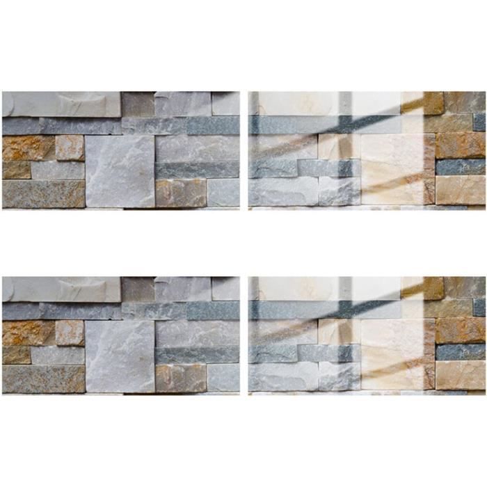 Carreaux À Décoller Et À Coller Pour Le Mur | Pvc Peel And Stick ...