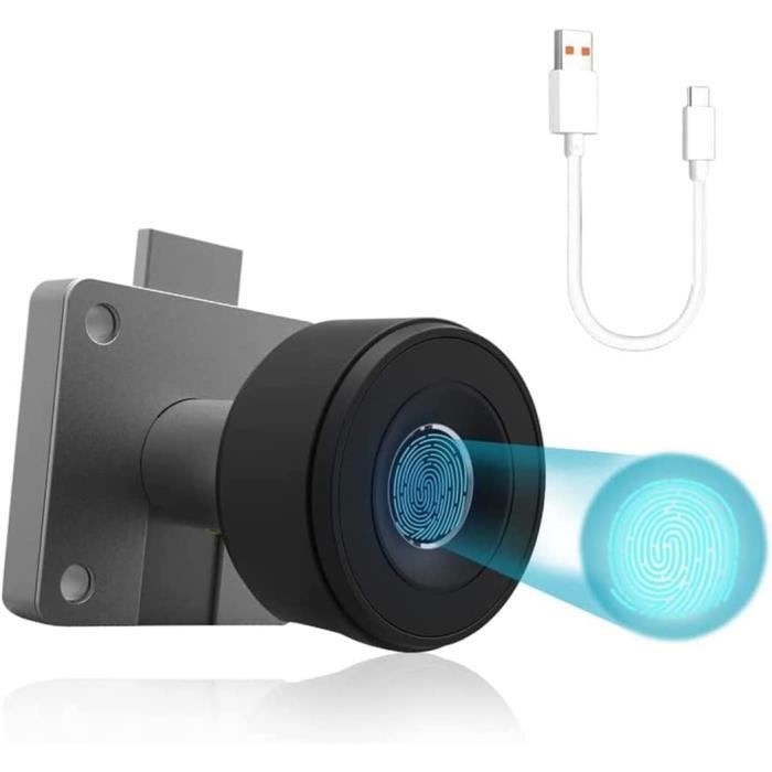 Verrou De Tiroir À Empreintes Digitales, Serrure Biométrique Sans Clé ...