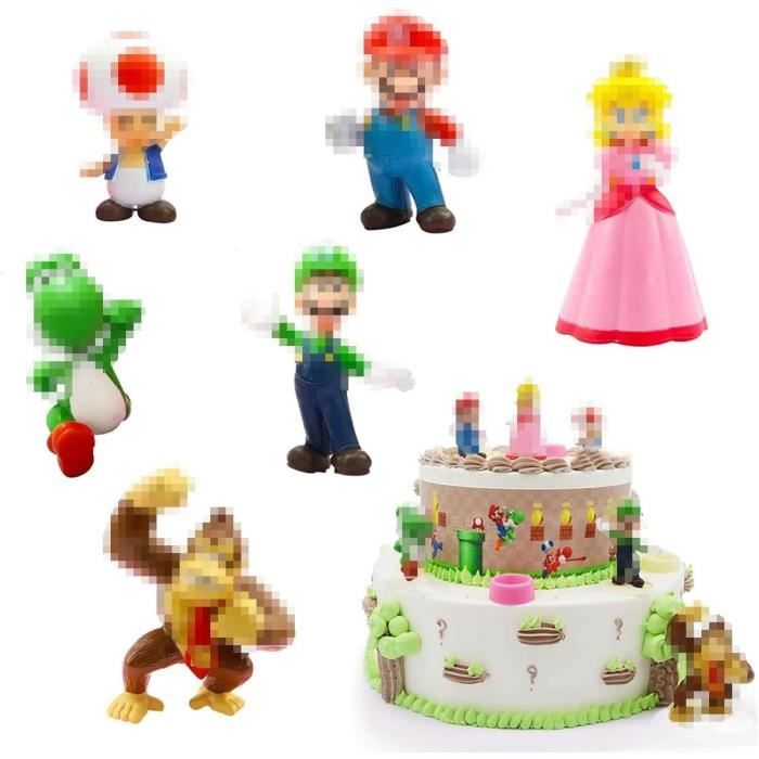Décorations De Gâteau, 6Pcs Cake Topper Pour Enfants, Birthday Cake ...
