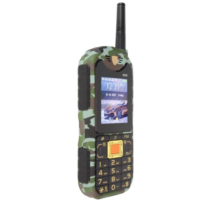 Téléphone portable pour personnes gées S555 – téléphone 2G débloqué ...