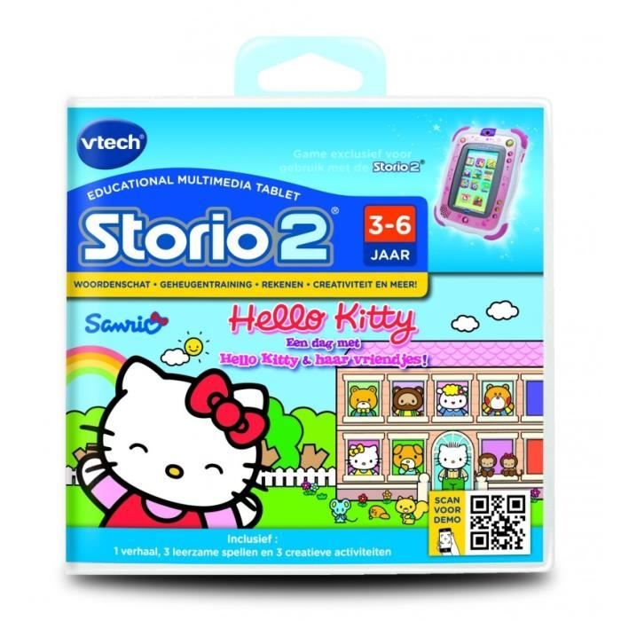 VTECH STORIO2 GAME HELLO KITTY (80-231123) - Cdiscount Jeux - Jouets