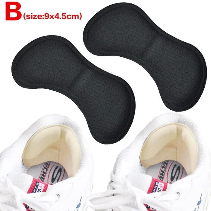 TALONNETTE,B Black--Semelles Autocollantes pour Réparation de Talon de ...