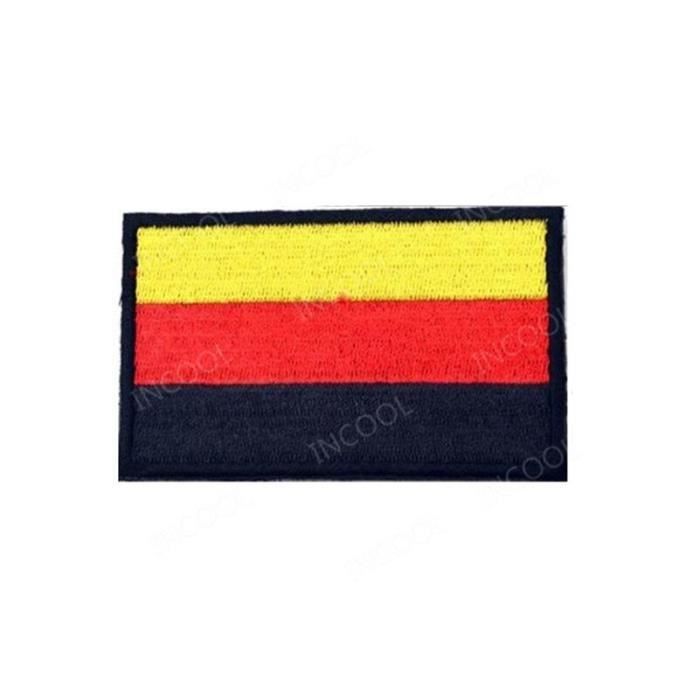 8 Embroidered 8X5 CM -Patchs réfléchissants 3D,drapeau allemand ...