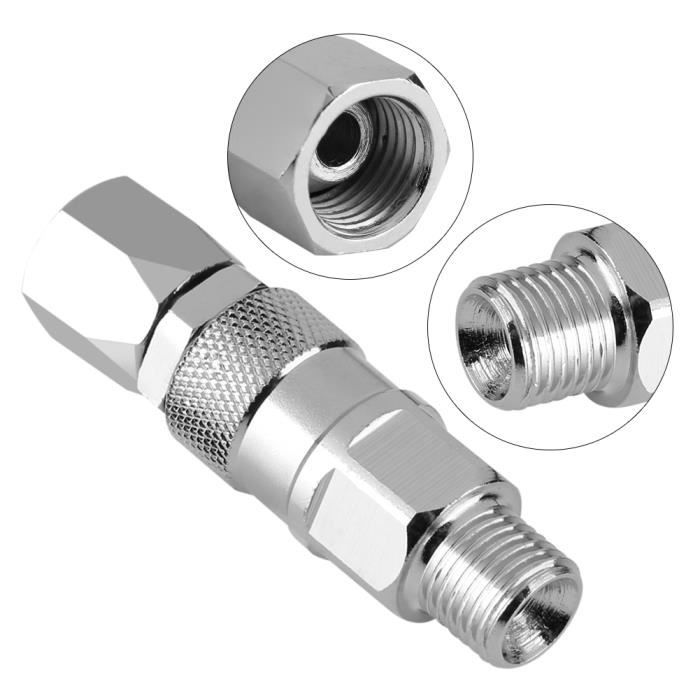 Joint Pivotant 1/4 Pouce 360 Degrés Rotation Joint En Acier Inoxydable ...