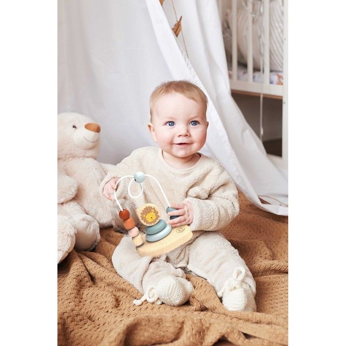 Boulier lion en bois - Cdiscount Puériculture & Eveil bébé