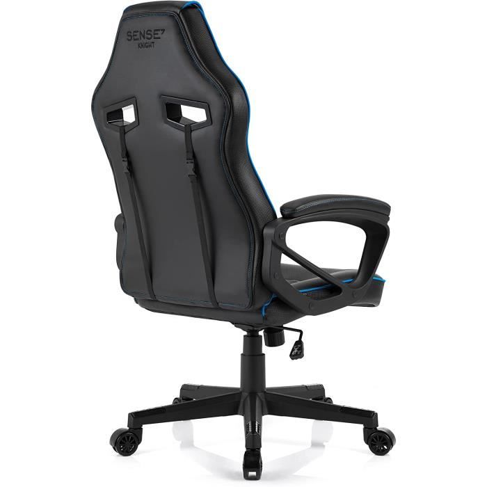 LIWI-Gaming Knight Bureau Gamer Chaise Ergonomique Accoudoir Cadre en ...