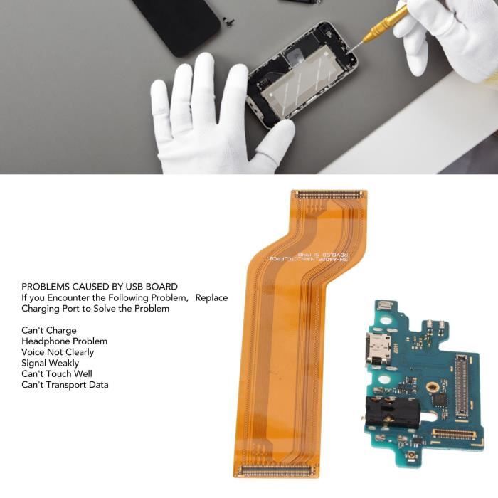 Duokon Connecteur de charge USB Connecteur Dock de Port de Charge USB ...