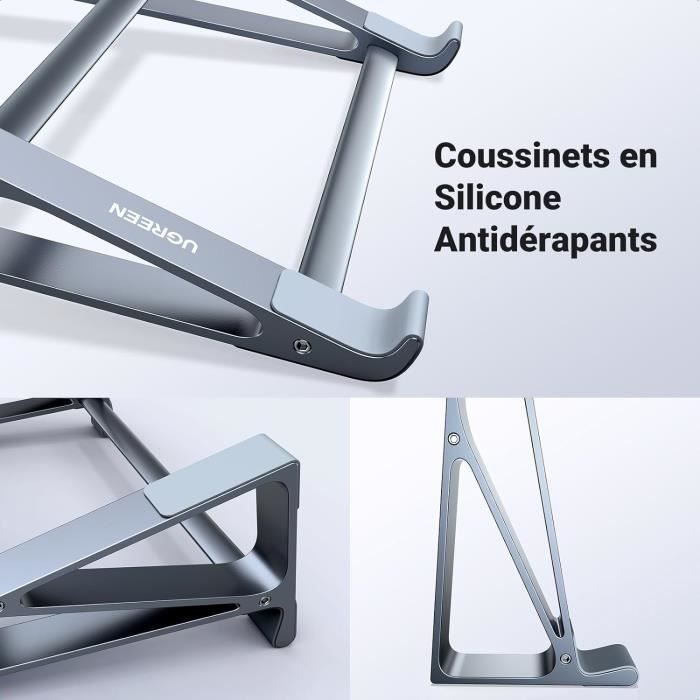UGREEN Support Ordinateur Portable Vertical Laptop Stand Rehausseur PC ...