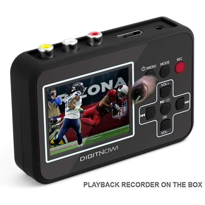 DIGITNOW Convertisseur VHS Cassettes vers Numérique BR120RY - Cdiscount ...