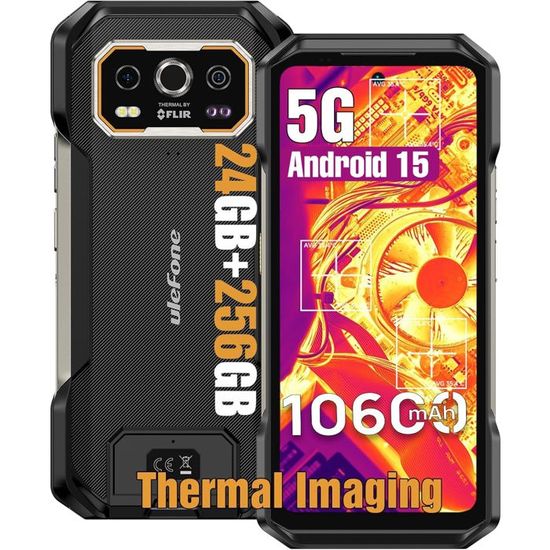 Ulefone Armor 27T Pro Smartphone Incassable 5G 10600mAh Caméra 64MP ...