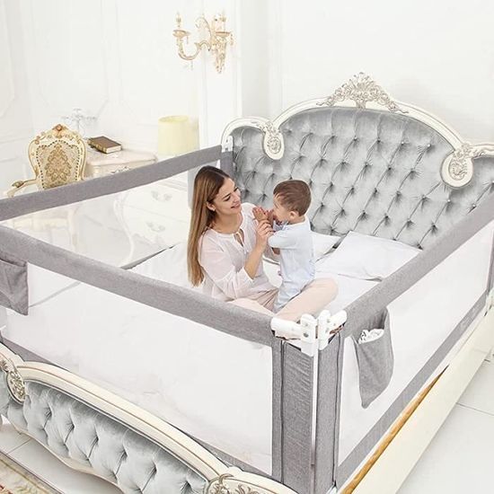 Barrière de Lit pour Tout-Petits - Protection Contre les Chutes - Lit ...