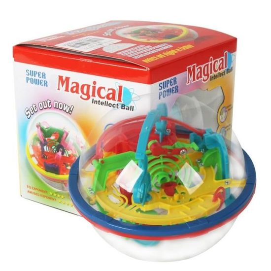Boule Labyrinthe 3D Perplexus Jeu d'Adresse Casse-tête Jeu de Réflexion ...