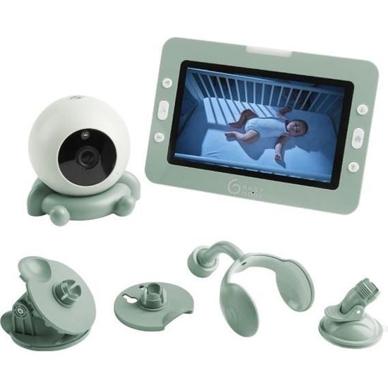BABYMOOV Babyphone vidéo YOO Go+ - Batterie rechargeable - 4 ...