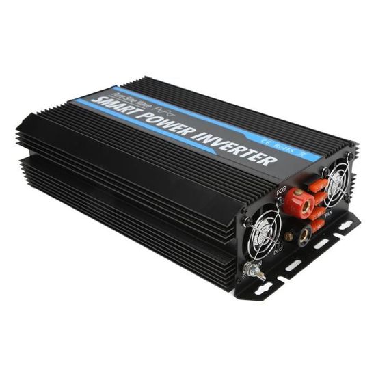 Onduleur de puissance à onde sinusoïdale pure 1500W onduleur universel haute puissance monté sur ...