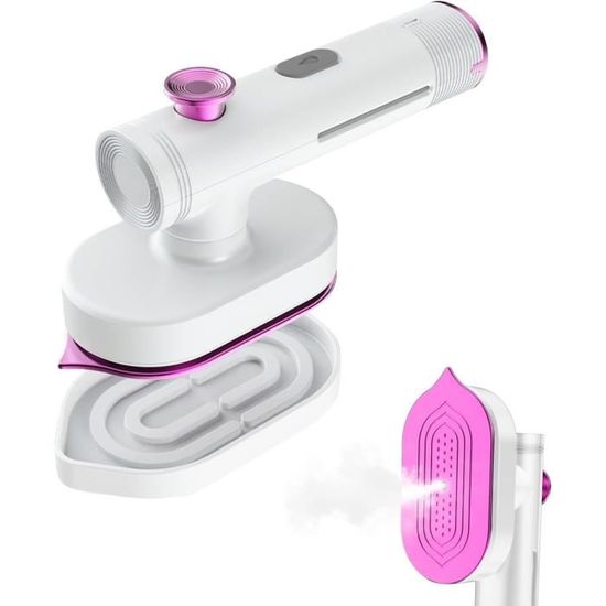 Mini Fer À Repasser À Vapeur, Fer À Repasser Portable Pliable À 90 Degrés, Chauffage Rapide Et ...