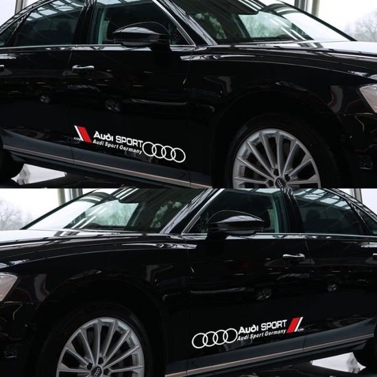 2pcs sticker autocollants pour voiture Audi TT S3 S4 S5 S6 S8 S-Line ...