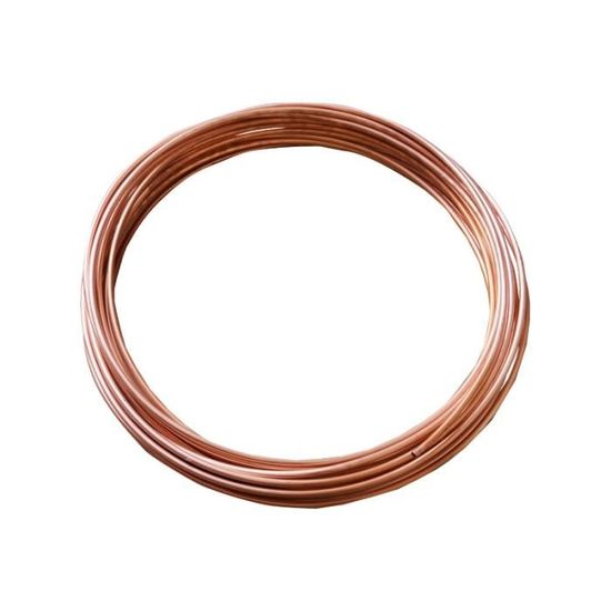 FLEXIBLE,OD x T-4x0.5mm--Tuyau de refroidissement à bobine en cuivre T2, 2-3-4-5-6-8-10-12-16 ...