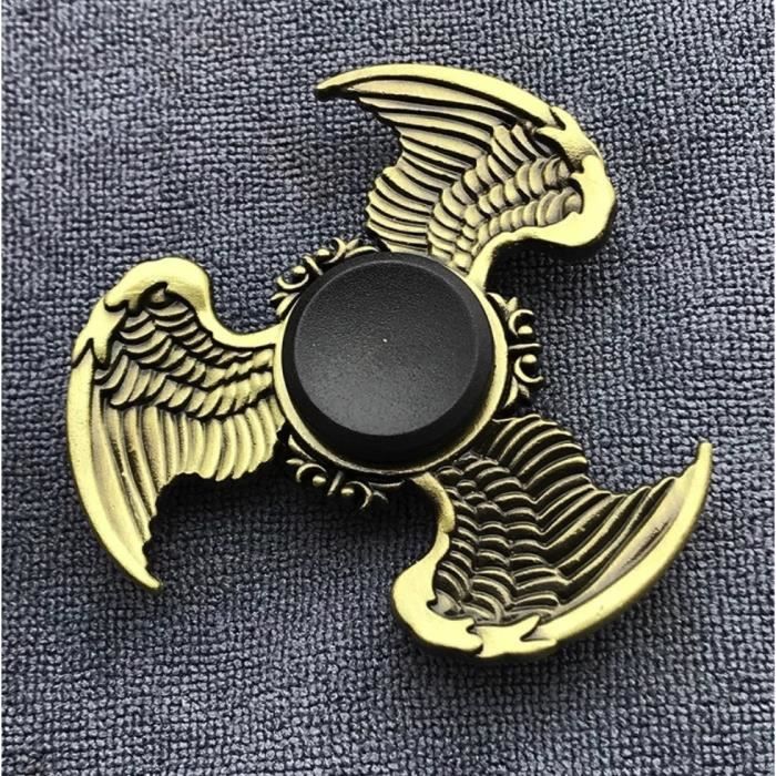 Hand Spinner métal acier avec 3 ailes - Cdiscount Jeux - Jouets