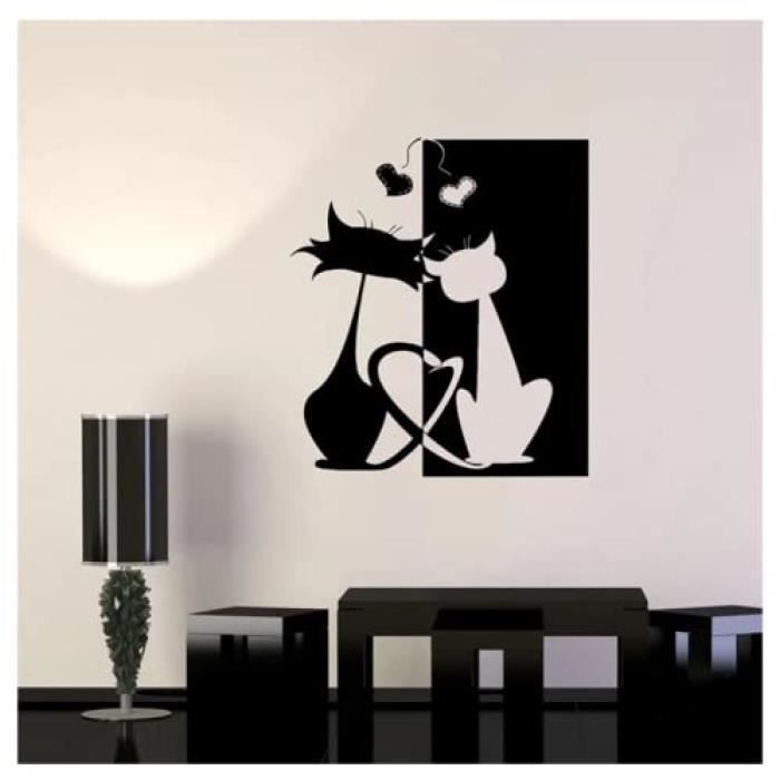 Dessin Animé Chats Sticker Petsmart Porte Fenêtre Vinyle Autocollants ...