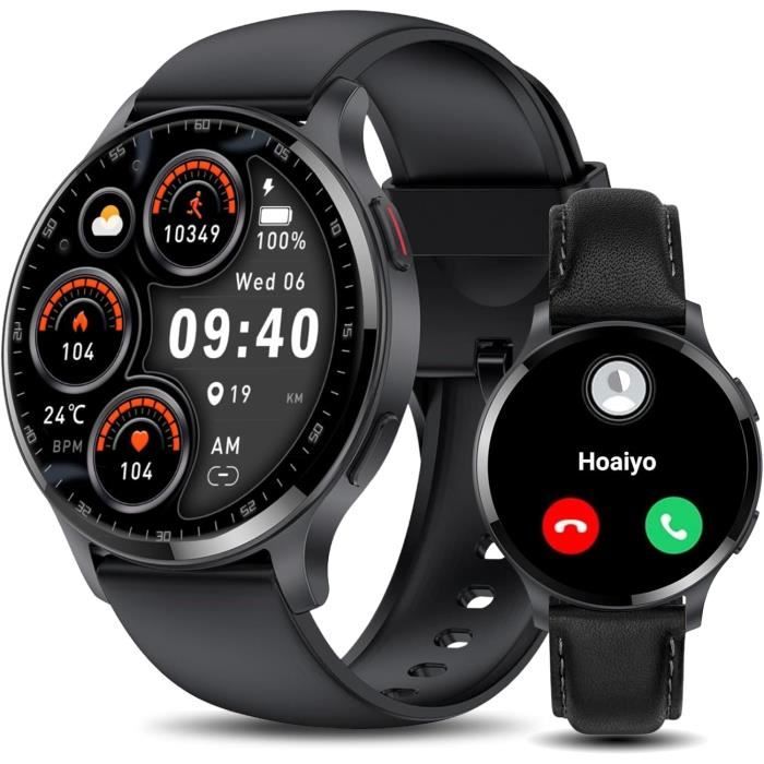 Smart Watch (Call Receive-Dial), 1.5" Smartwatch With Call-Text-Heart ...