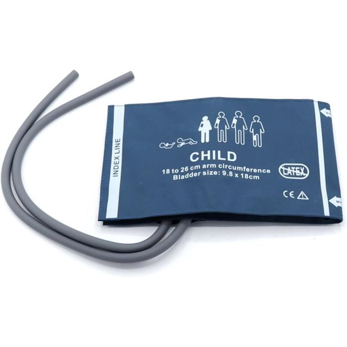 Brassard Nibp Pour Enfants 18-26Cm, Double Tube Réutilisable Pu ...