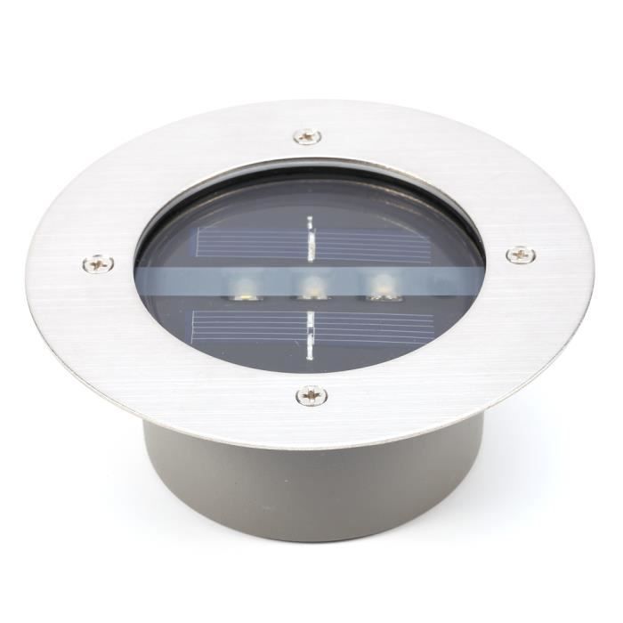 ESTINK Lampe au sol Lampe Solaire Enterrée Souterraine à LED pour ...