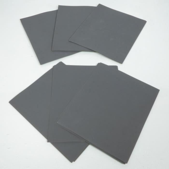 Feuilles de papier à poncer abrasif grain 80 HPX P080 230x280mm pour ...