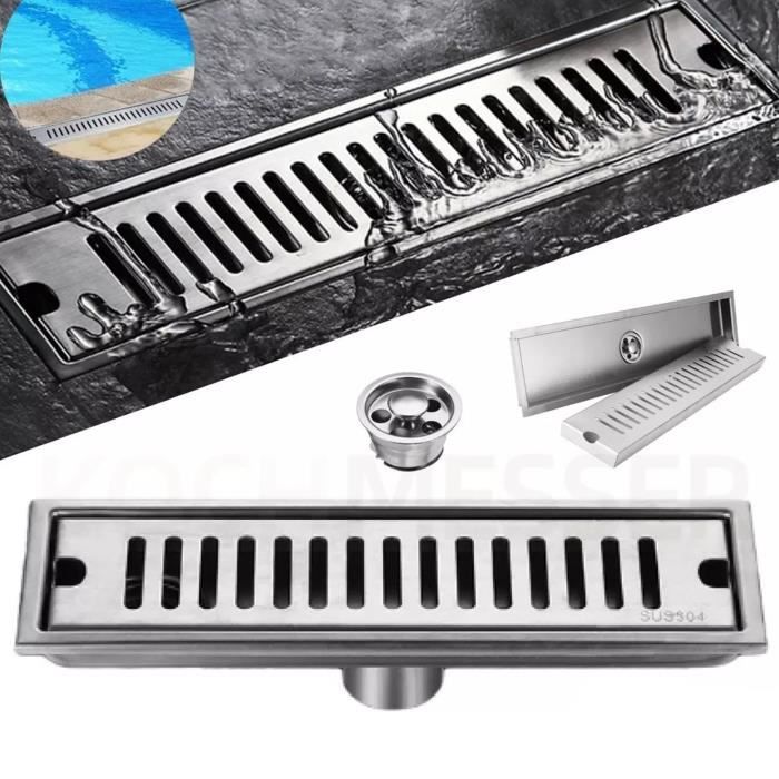 LIU-7689591001233long drain de sol Siphon de Sol à Vidange Rapide ...