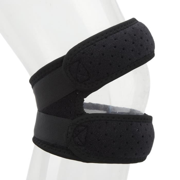 DUO Genouillère rotulienne et ligamentaire, genouillère réglable avec ...