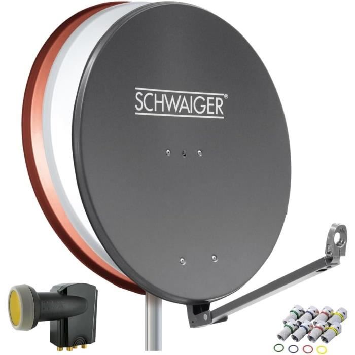 4609 Installation Satellite Kit Satellite Parabole Quad Lnb Numérique ...