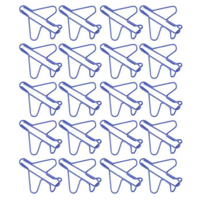 Tbest Metal Paper Clip, Compact in Size Practical To Use Airplane Shape ...
