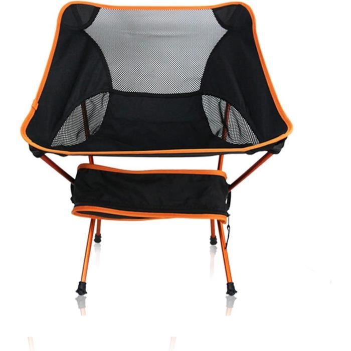 Drhu Chaise Pliante En Aluminium Compacte Portable, Chaise De Camping ...