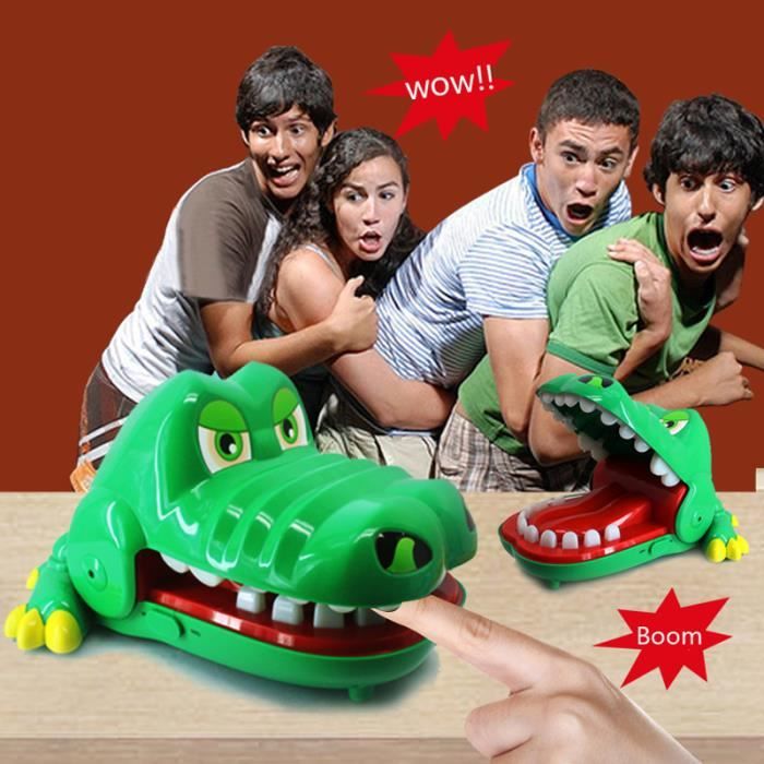 Jeu Crocodile Dentiste - UNIONJOIE - Pour Enfants de 4 ans et plus - Intérieur - Vert ...